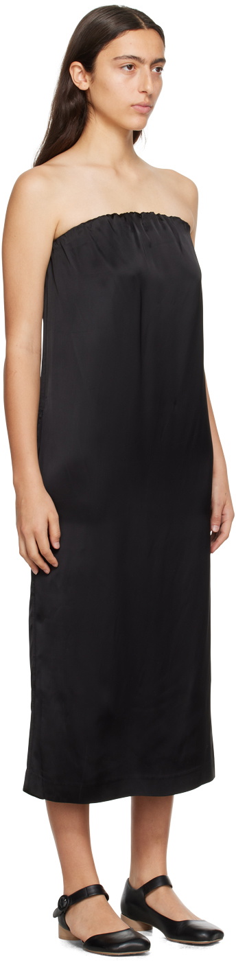 Loulou Studio Black Siple Midi Dress Loulou Studio