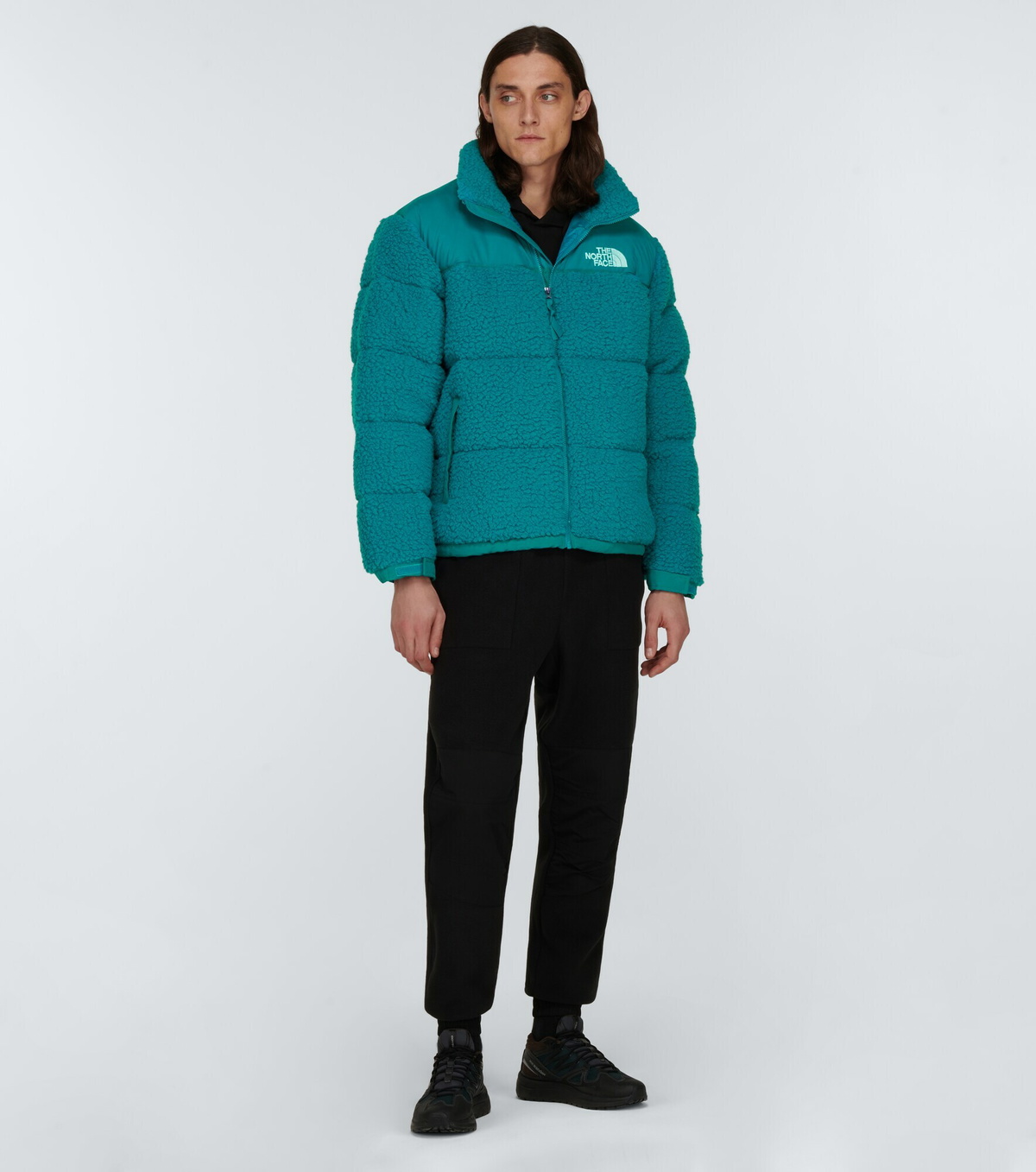 The North Face - Nuptse faux shearling jacket The North Face