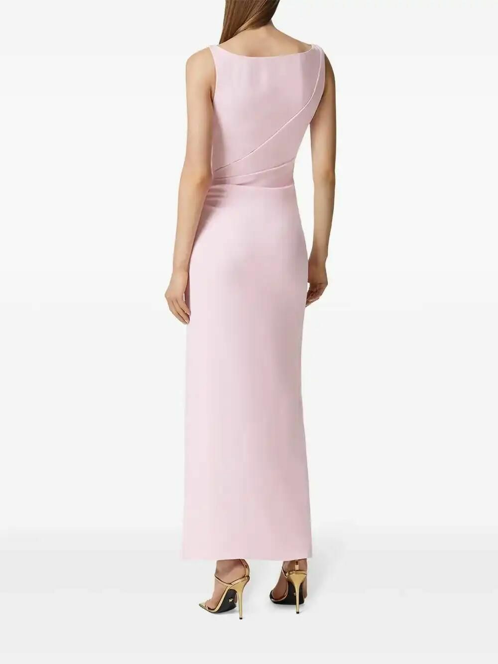 Versace Pink Safety Pin Dress Versace
