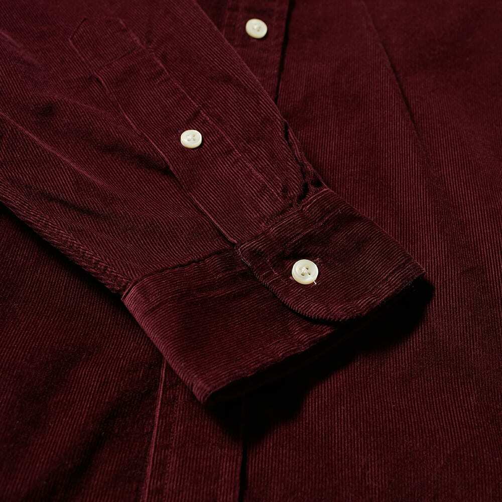 Polo Ralph Lauren Men's Corduroy Shirt in Rich Ruby Polo Ralph Lauren