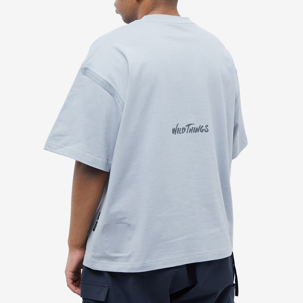 GOOPiMADE x WildThings Logo T-Shirt in Weathervane GOOPiMADE