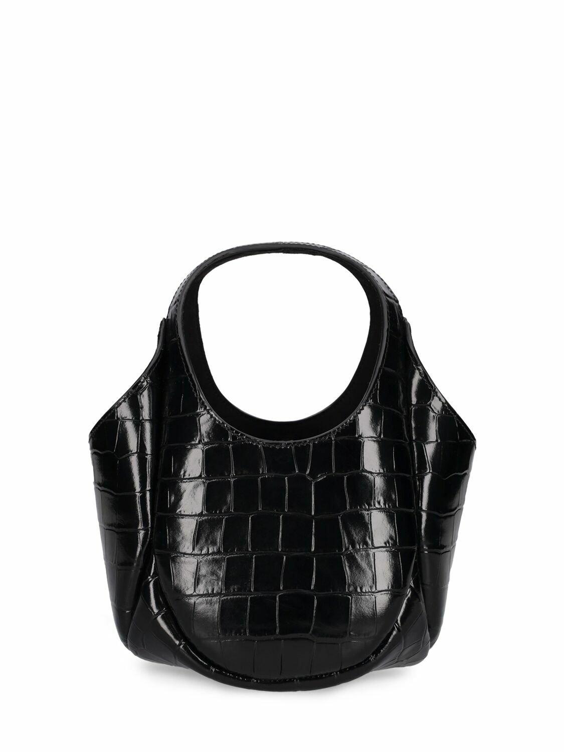 COPERNI - Mini Swipe Bucket Embossed Leather Bag Coperni