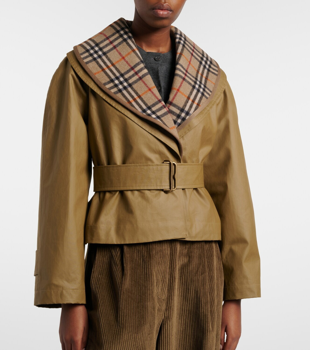 Burberry Burberry Check cotton jacket Burberry