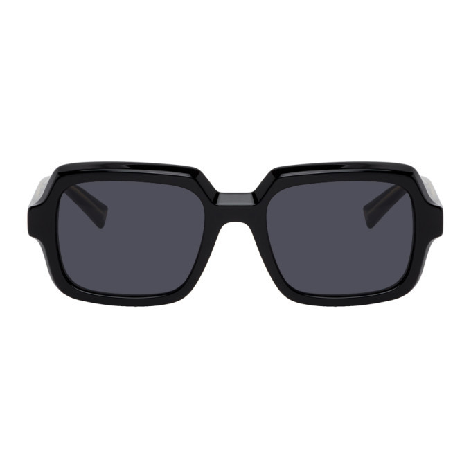 Givenchy Black Rectangular Sunglasses Givenchy