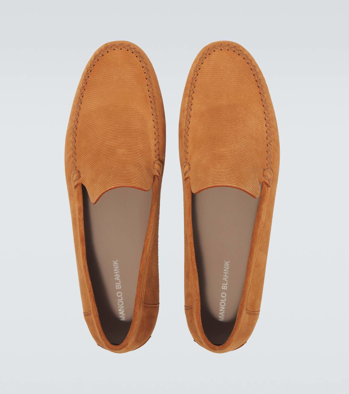 Manolo Blahnik Alder suede loafers Manolo Blahnik