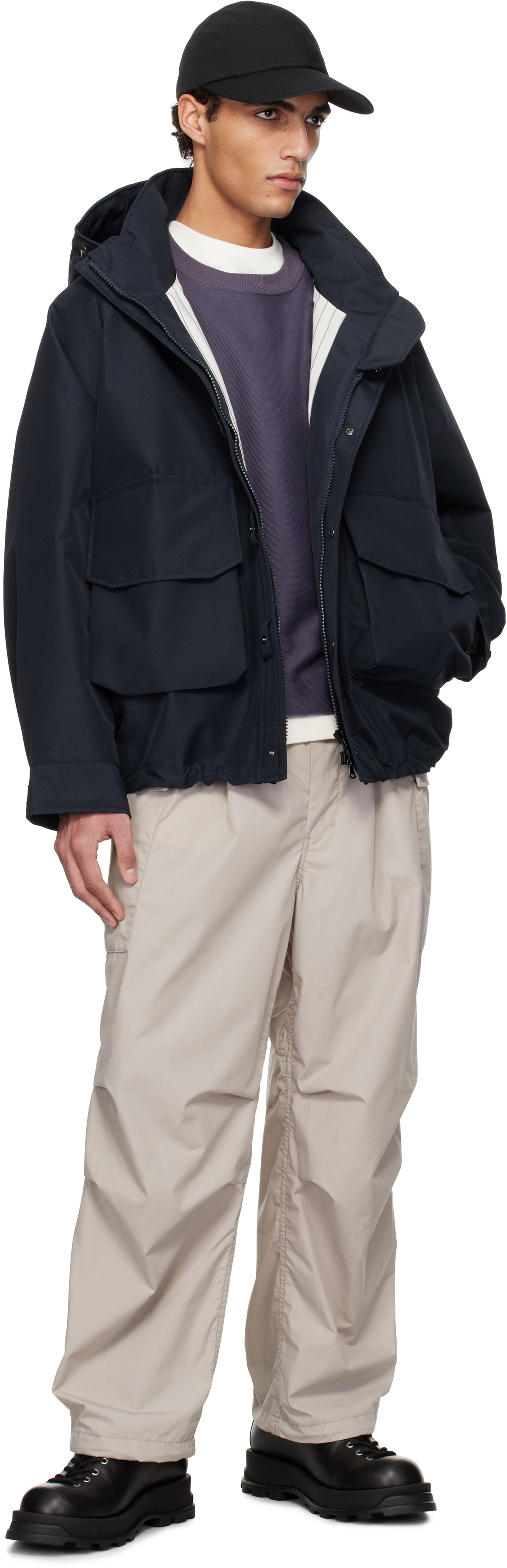 nanamica Navy 2L GORE-TEX Cruiser Jacket Nanamica