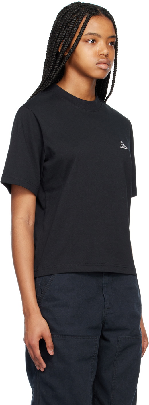 Nike Black Embroidered T-Shirt Nike