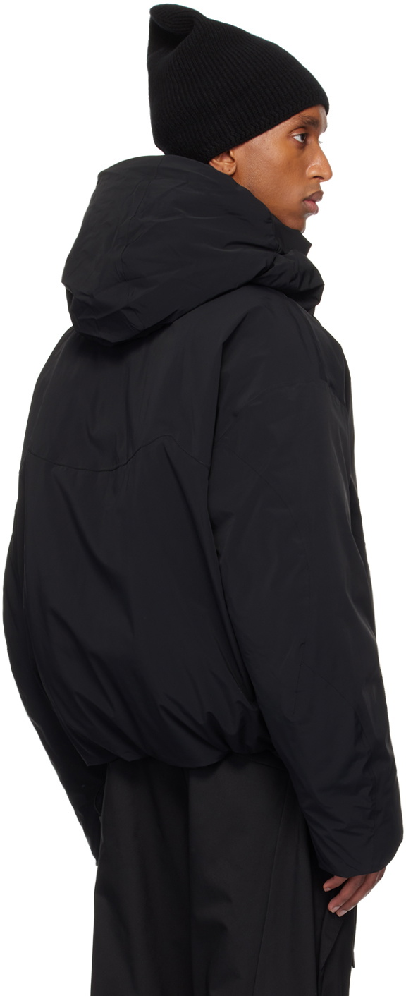 A. A. Spectrum Black Stormcloud Down Jacket A. A. Spectrum