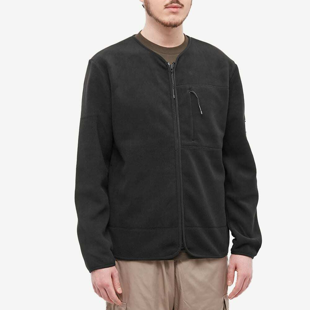 Rains Men's Fleece Jacket in Black Rains
