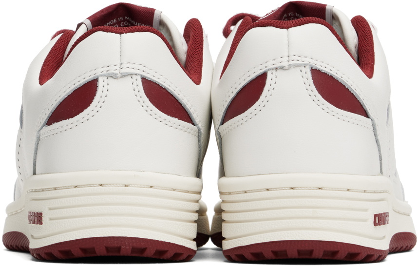 Converse White & Red Weapon Sneakers Converse