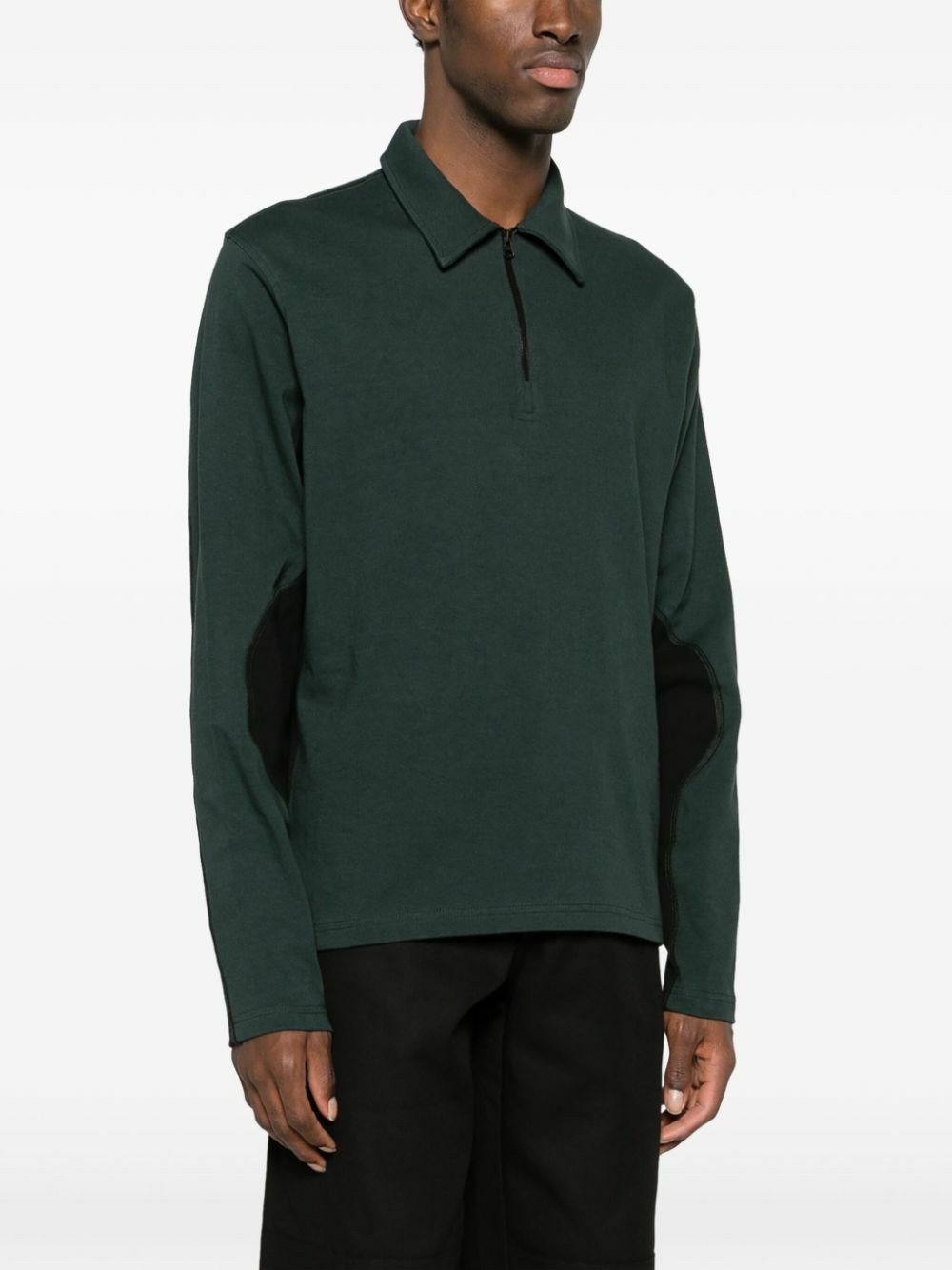 GR10K Green Half-Zip Sweatshirt GR10K