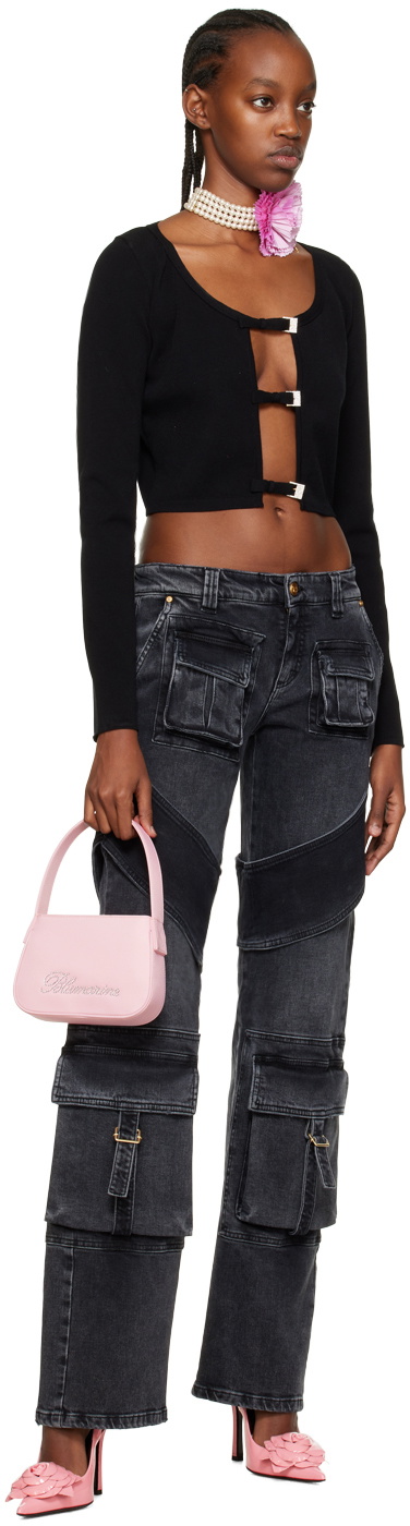 Blumarine Black Loop Jeans Blumarine