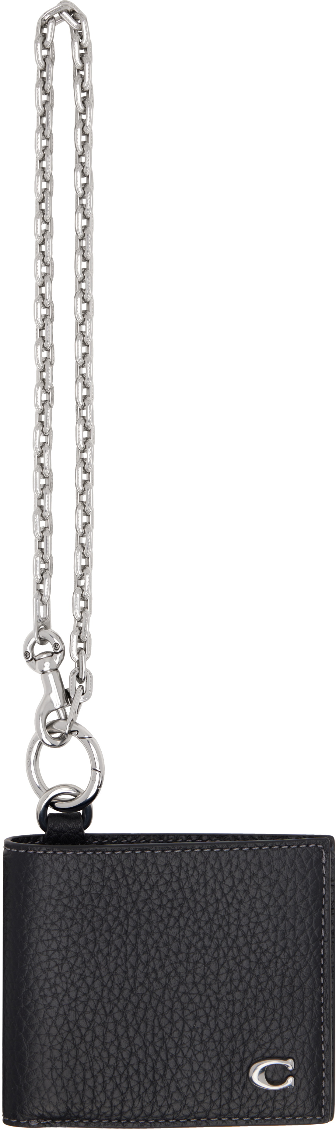Coach 1941 Black Chain Bifold Wallet Coach 1941