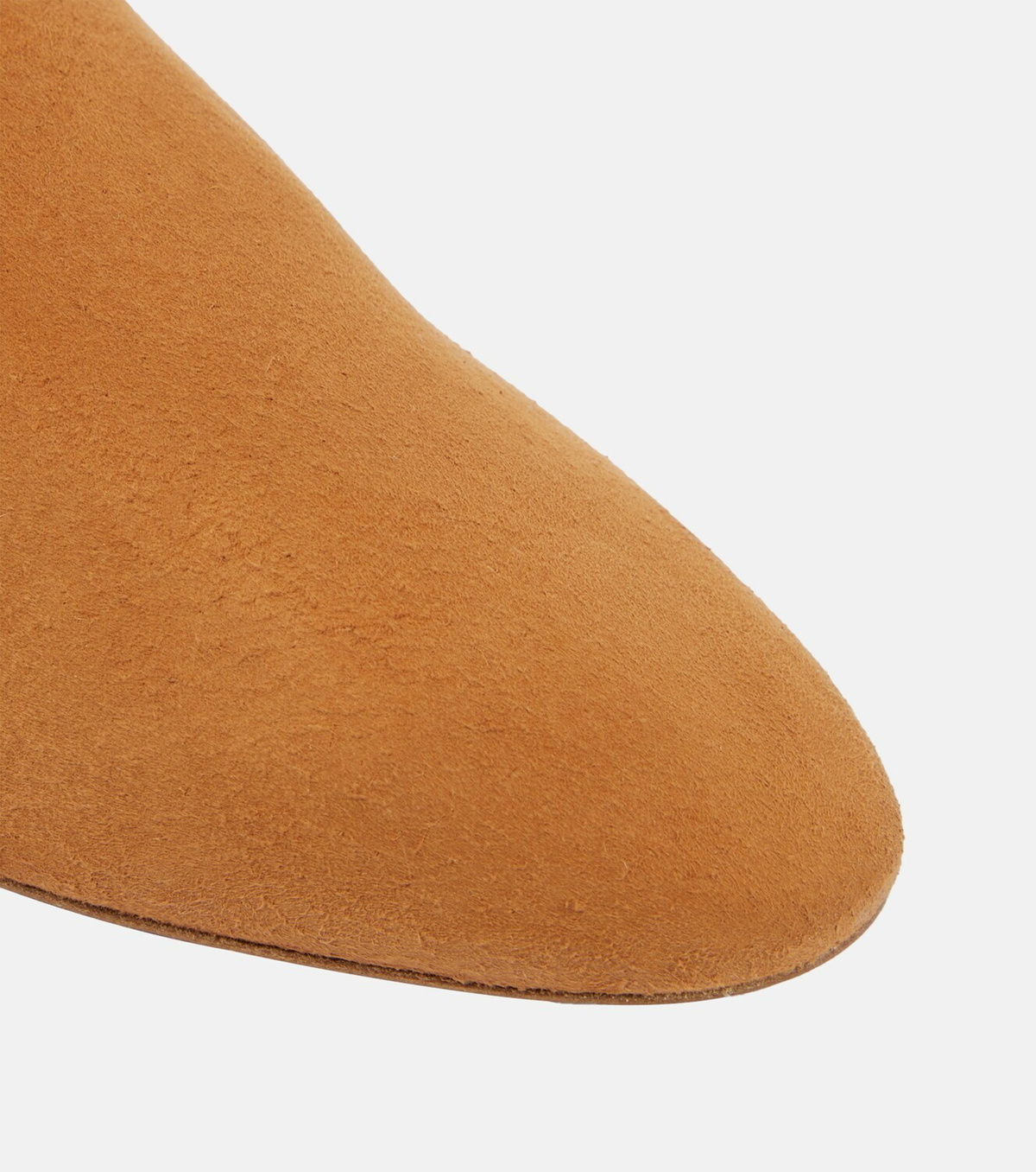 Khaite Otto shearling-trimmed suede mules Khaite