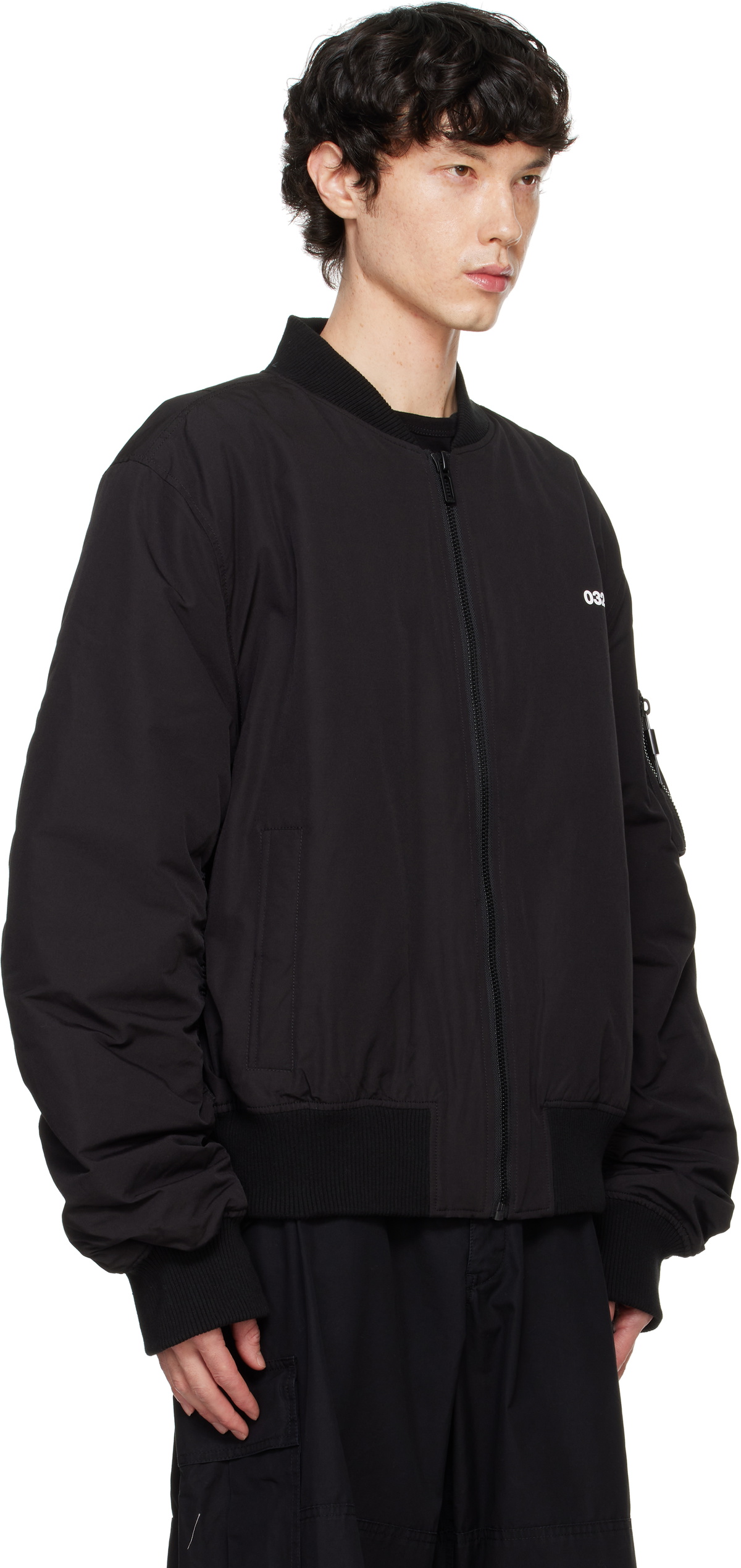 032c Black Nighthawks Bomber Jacket 032c