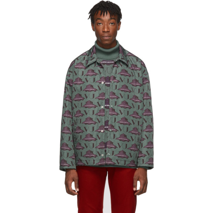 Undercover Green Valentino Edition UFO Jacket Undercover