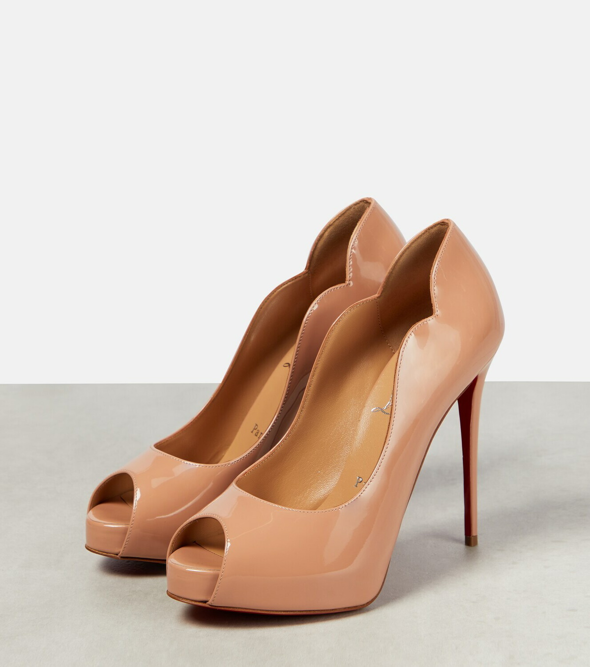 Christian Louboutin Hot Chick Alta patent leather pumps Christian Louboutin