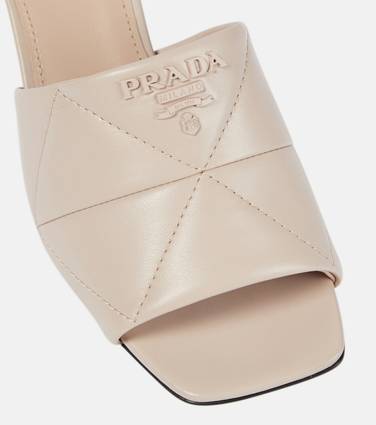 Prada Quilted leather sandals Prada