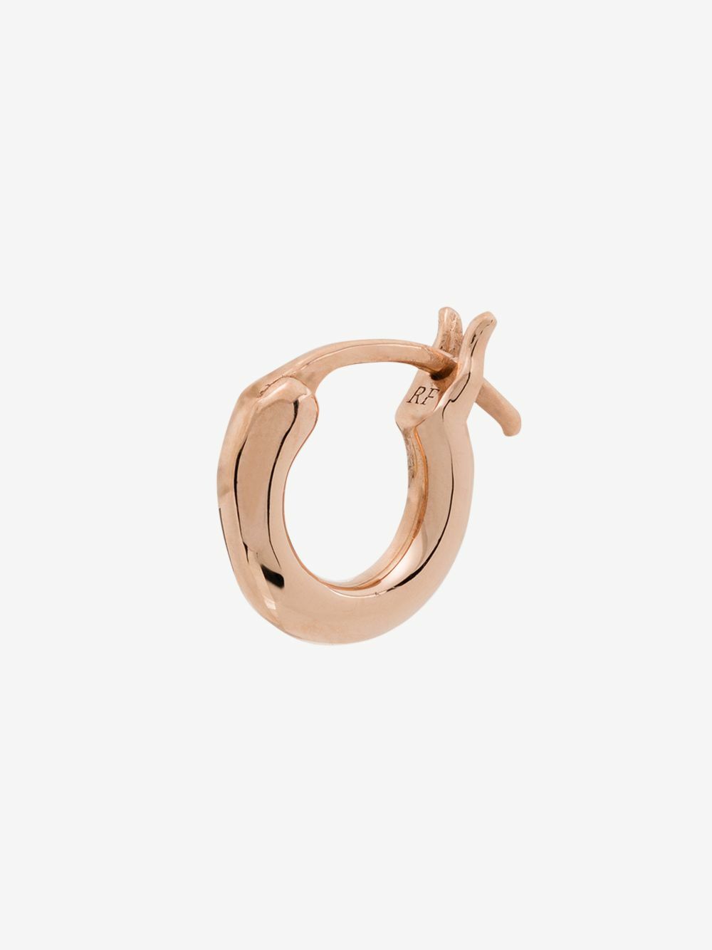 Roxanne First 14K Rose Gold Chubby Baby Huggie Earring Roxanne First