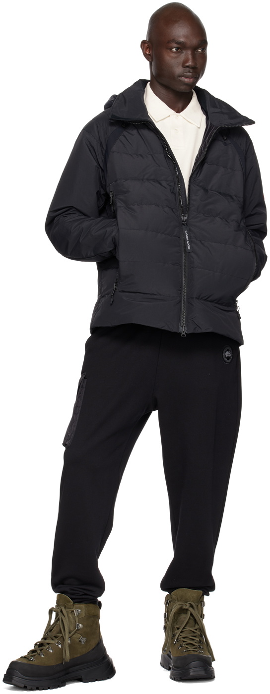 Canada Goose Black HyBridge Base Down Jacket Canada Goose