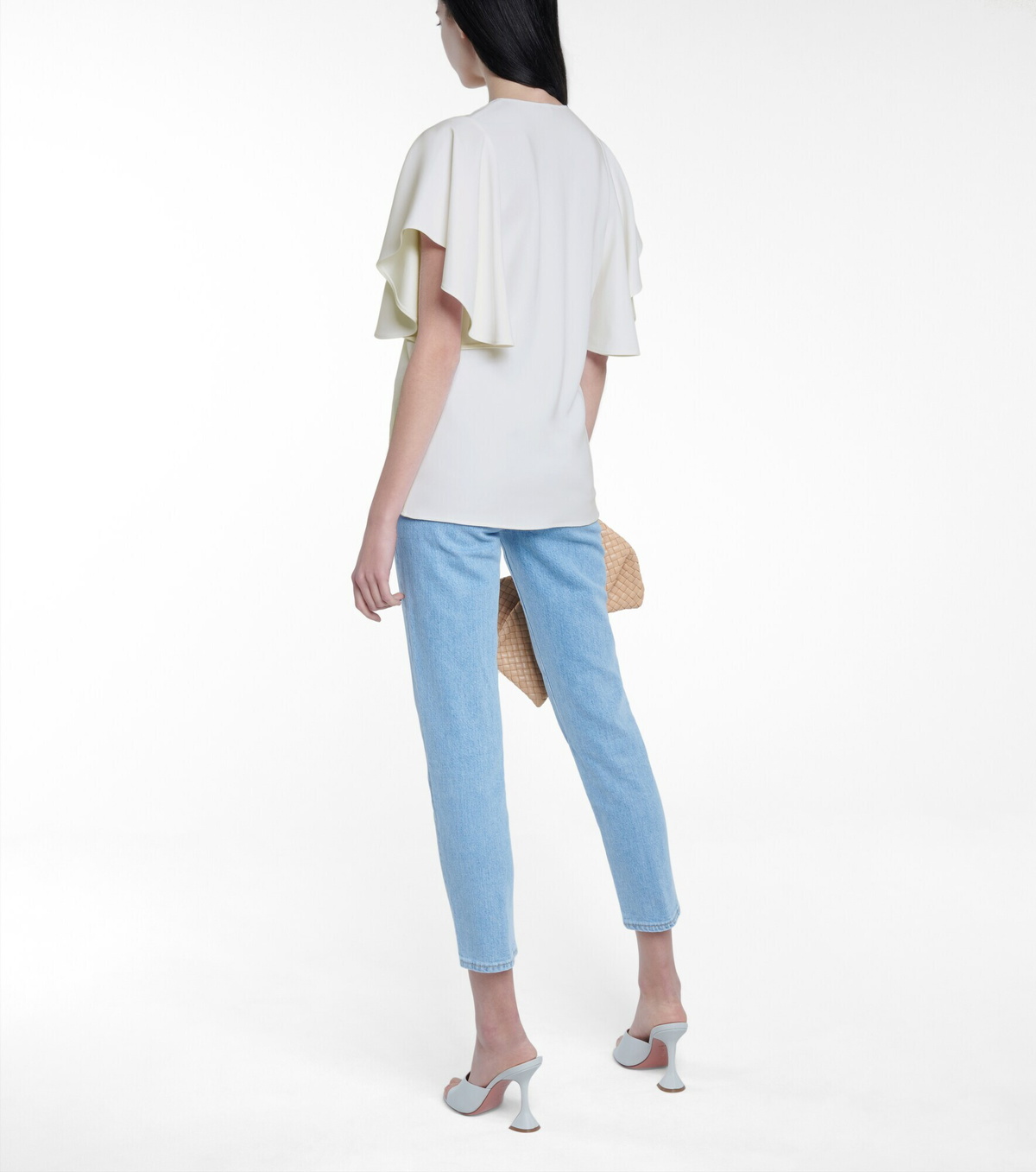 Stella McCartney - Mallory stretch-cady top Stella McCartney