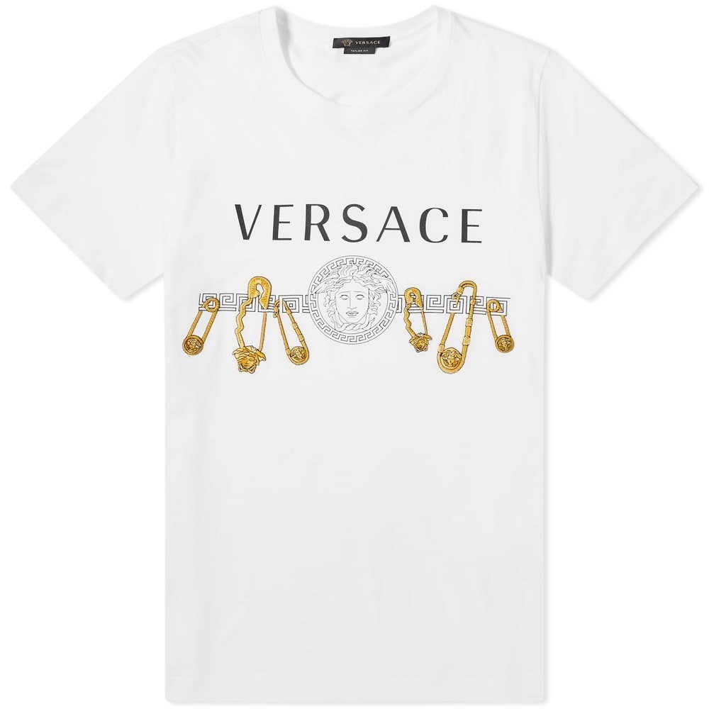 Versace Safety Pin Tee Versace