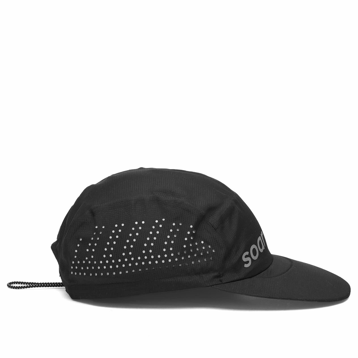 SOAR Men's Run Cap in Black Soar Running