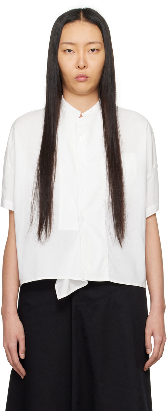 Y's White Washed Shirt Y's For Men