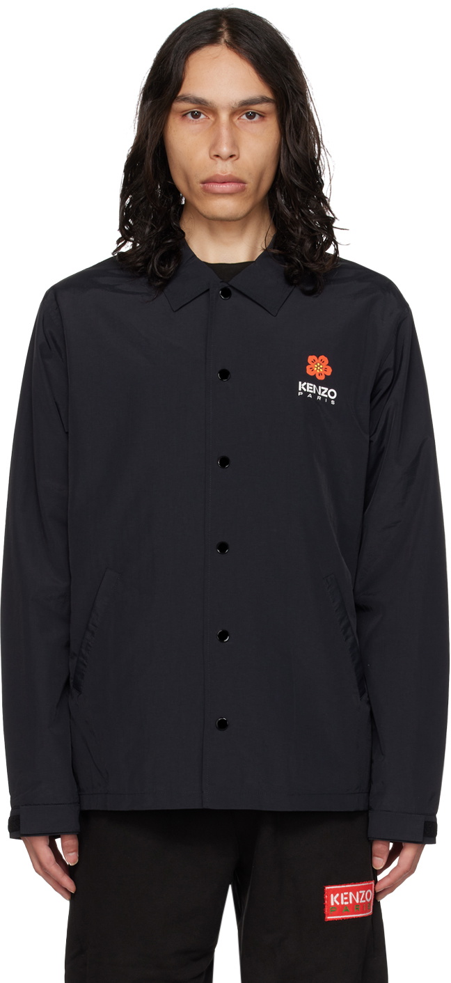 Kenzo Black Kenzo Paris Boke Flower Jacket Kenzo