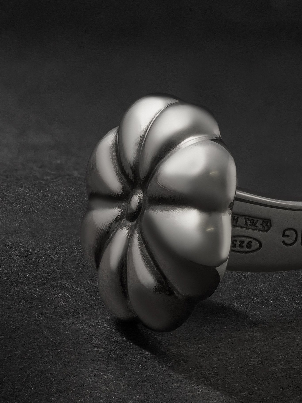 Buccellati - Cabochon Silver Cufflinks Buccellati