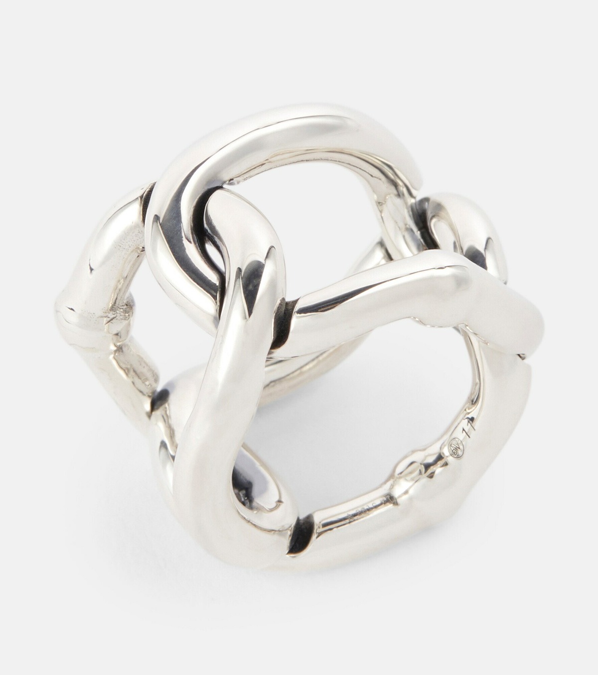 Bottega Veneta - Chains sterling silver ring Bottega Veneta