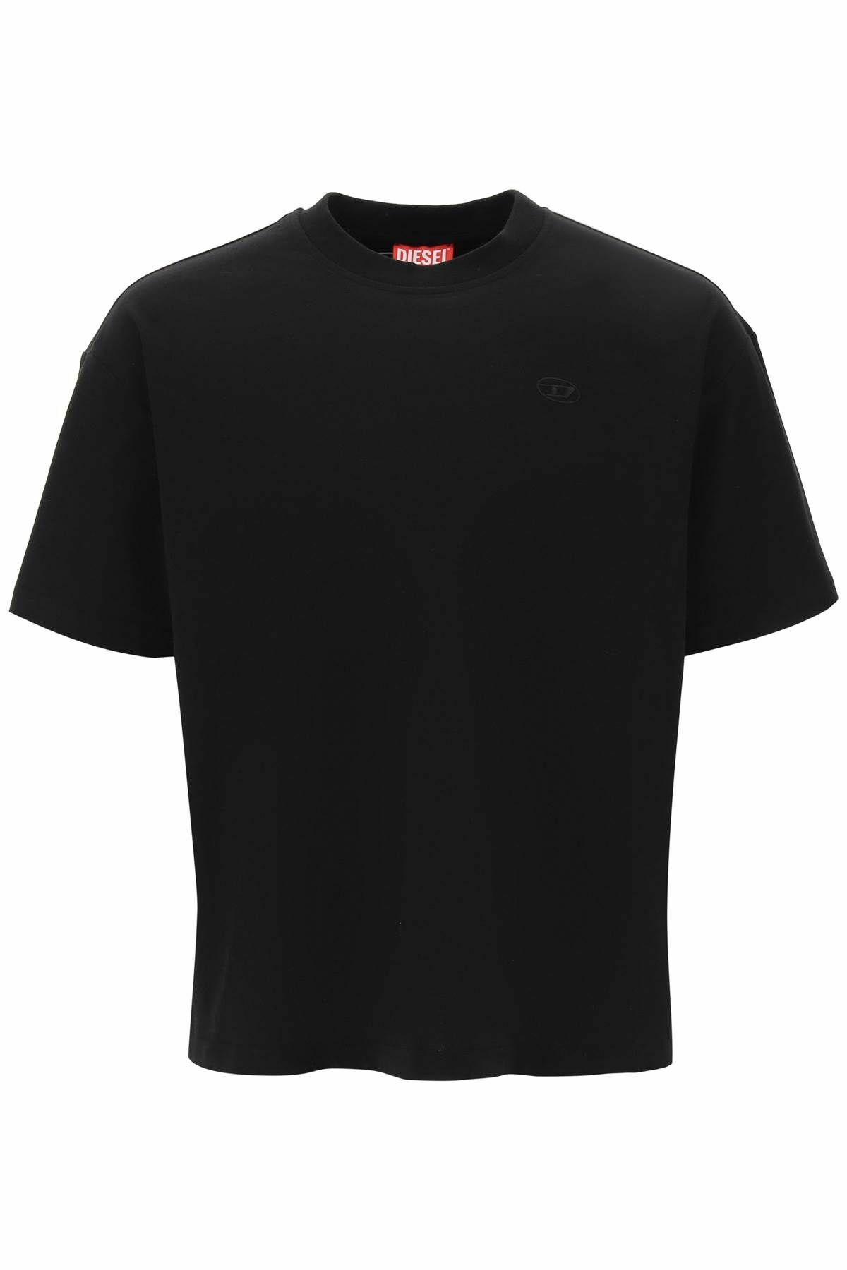 DIESEL 't-boggy megoval-d' t-shirt Black Diesel