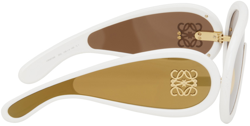 LOEWE White Wave Mask Sunglasses Loewe
