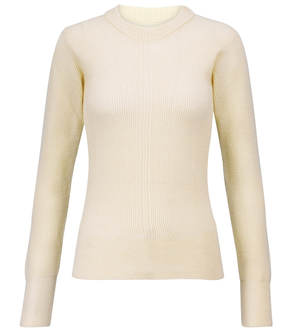 Maison Margiela - Ribbed-knit stretch-wool sweater Maison Margiela