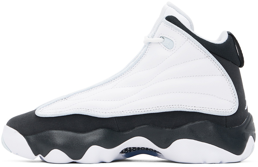 Nike Jordan Kids White & Black Jordan Pro Strong Big Kids Sneakers Nike ...