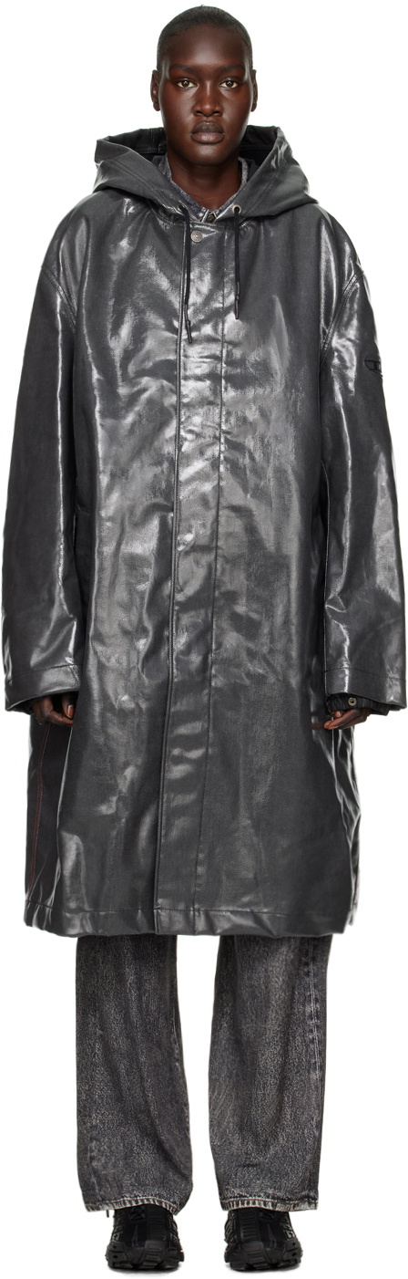 Diesel Gray D-Cot Coat Diesel