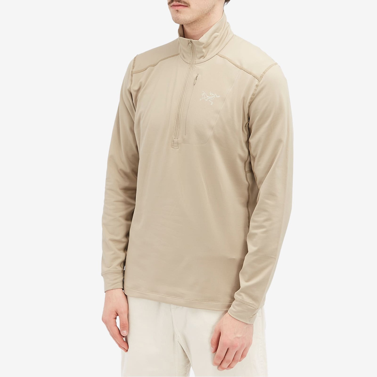 Arc'teryx Men's Rho LT Half Zip in Smoke Bluff Arc'teryx