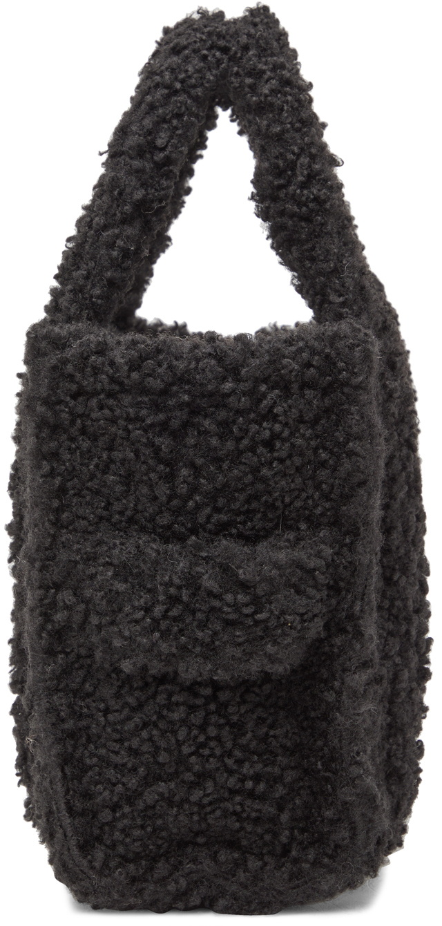 Marc Jacobs Black Mini Teddy 'The Tote Bag' Tote Marc Jacobs