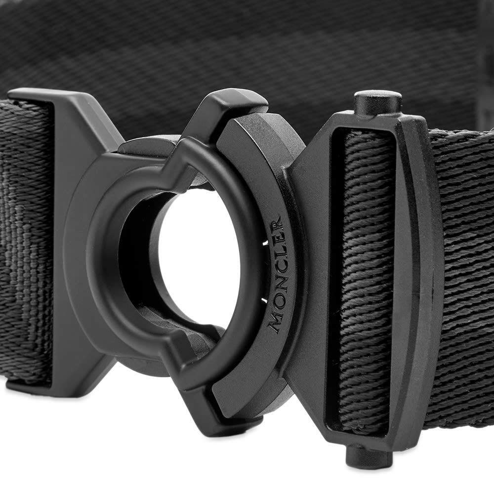 Moncler Women's Jacquard Belt in Black Moncler