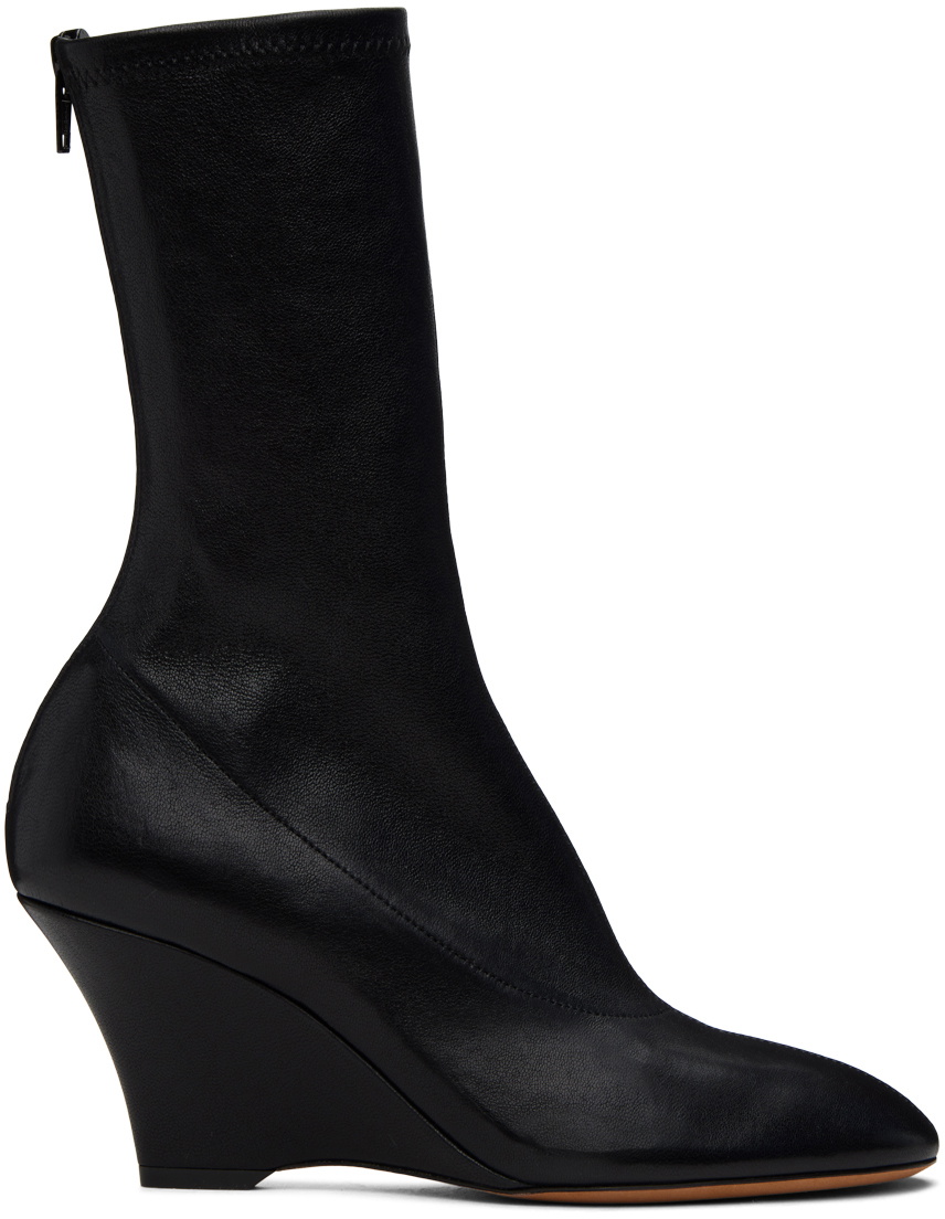 KHAITE Black Apollo Boots Khaite