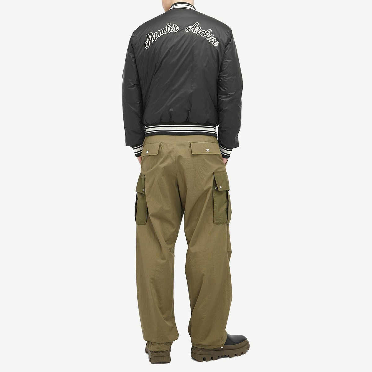 Moncler Men's Recycled Matte Longue Saison Bouchet Bomber Jacket in ...