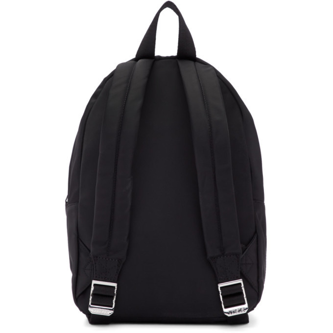 Versus Black Nylon Lion Backpack Versus