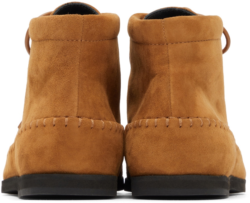 TOTEME Suede High Top Moccasins Toteme