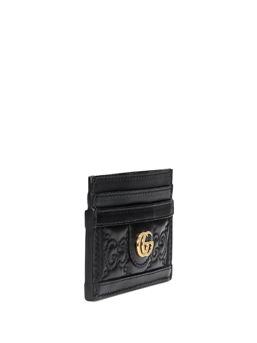 GUCCI - Gg Marmont Leather Credit Card Case Gucci