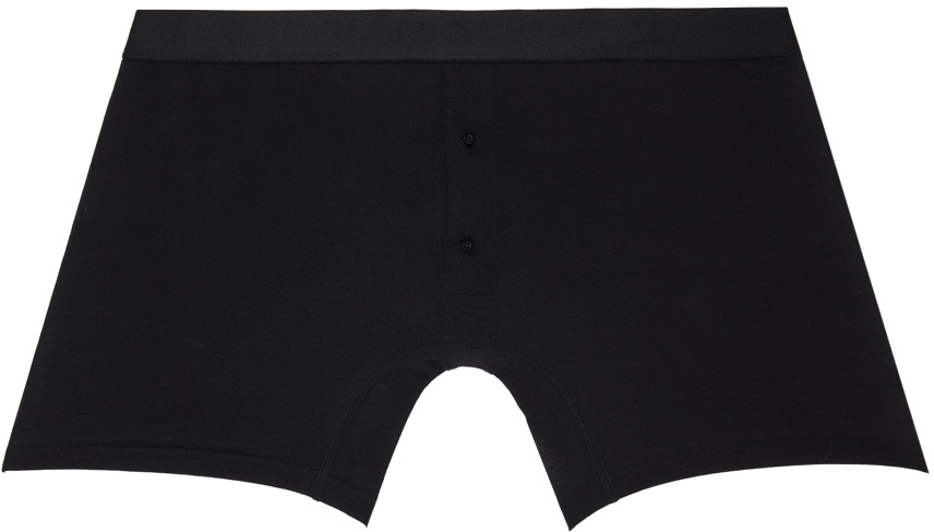 Comme des Garçons Shirt Black Buttoned Boxers Comme des Garcons SHIRT