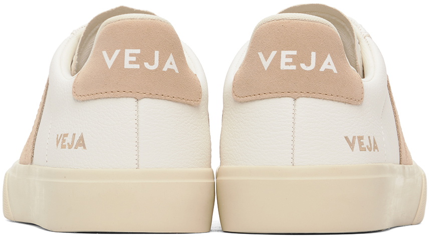VEJA White & Beige Campo Sneakers VEJA