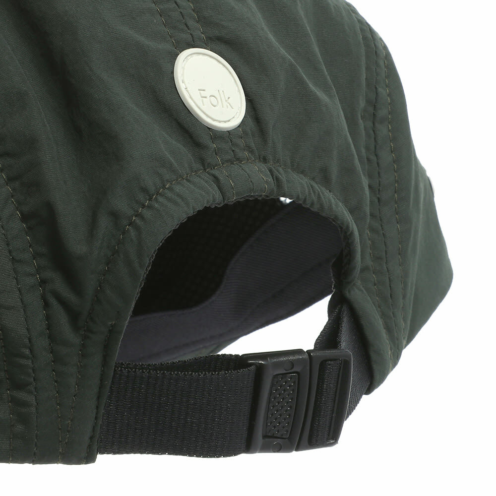 Folk Men's Tech 5 Panel Cap in Dark Pine Folk