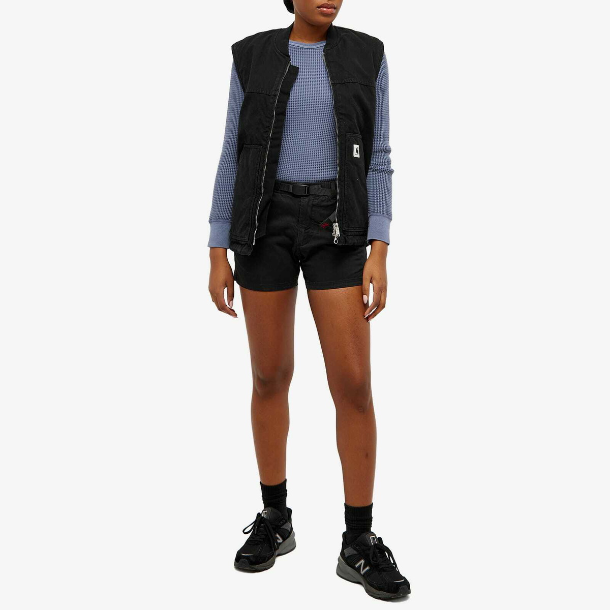 Gramicci Women's Very Short Short in Black Gramicci