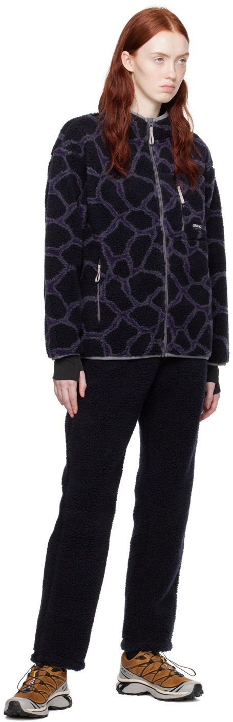 Gramicci Navy Graphic Jacket Gramicci