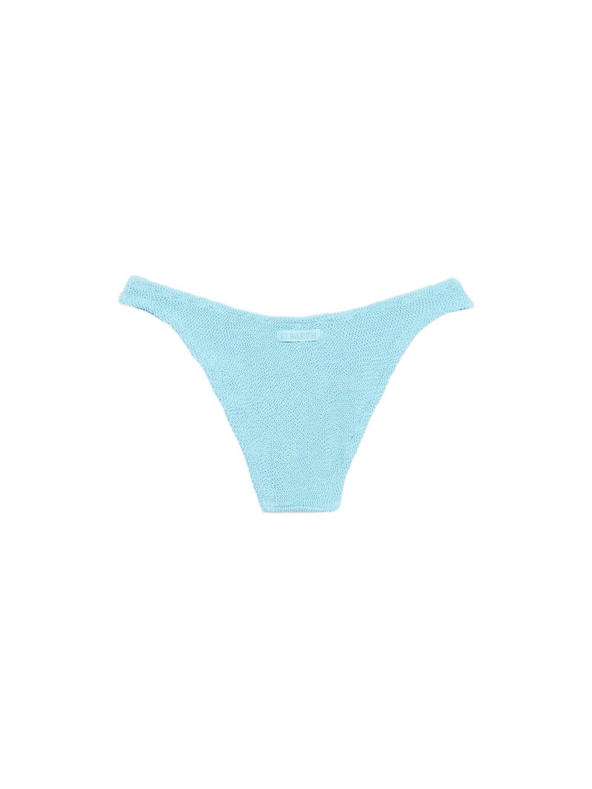 MC2 Saint Barth Woman Light Blue Classic Crinkle Swim Briefs Elise MC2 ...